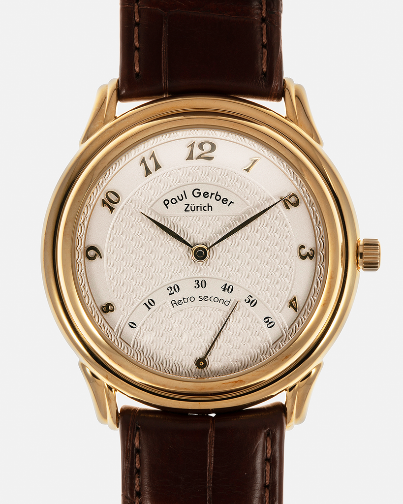Paul Gerber Retro Second 153SP YG Watch | S.Song Timepieces – S.Song Watches