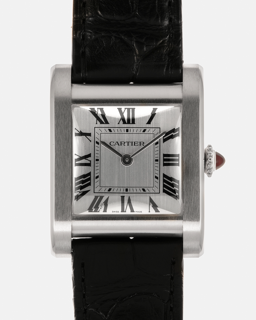 Cartier Privé Tank Normale Platinum Watch | S.Song Vintage Timepieces ...