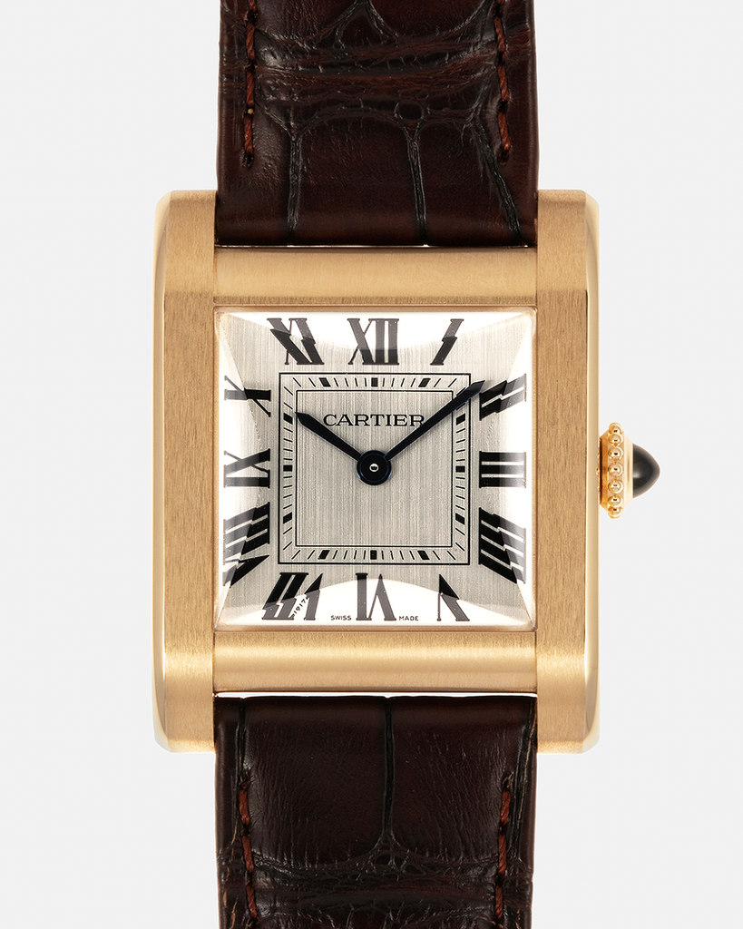 Cartier Privé Tank Normale YG Watch | S.Song Vintage Timepieces – S ...