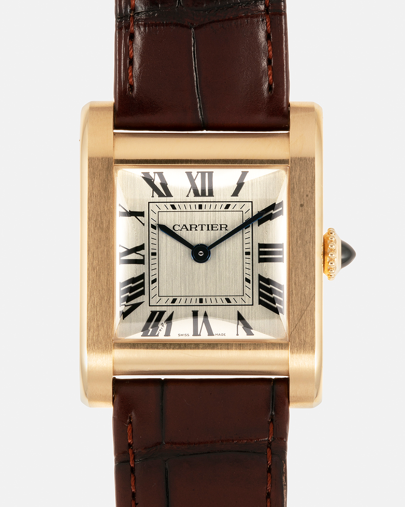 Cartier Privé Tank Normale YG Watch | S.Song Vintage Timepieces – S ...