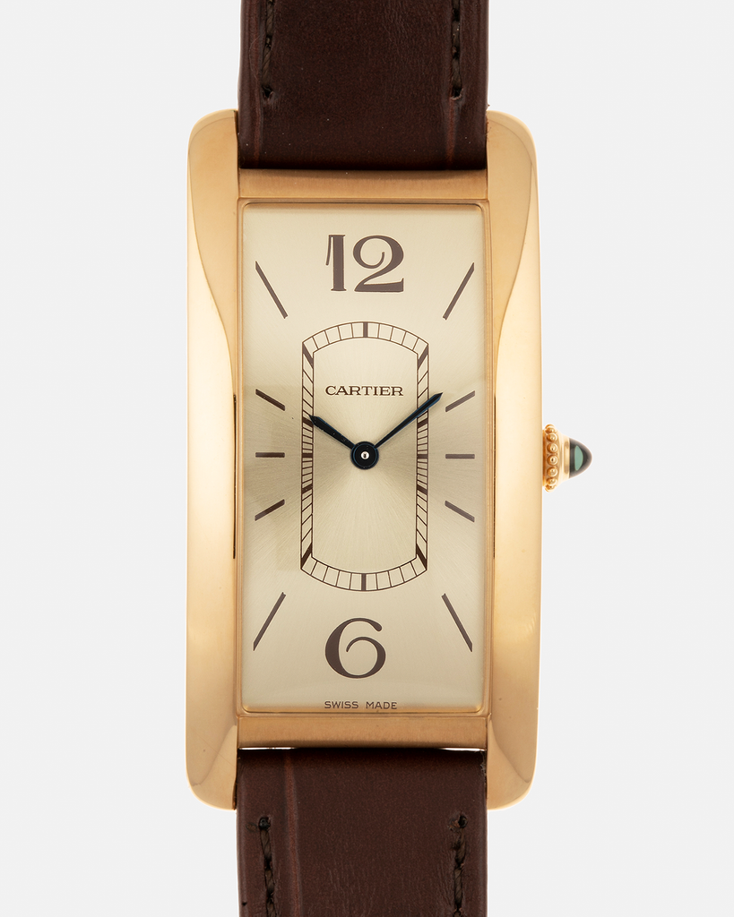 Cartier Prive Tank Cintree Platinum Watch | S.Song Vintage Timepieces – S.Song Watches