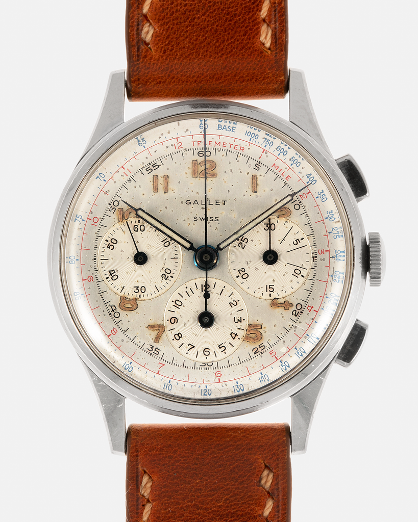 Gallet Multichron Steel Chronograph 12H Watch | S.Song Vintage Watches ...