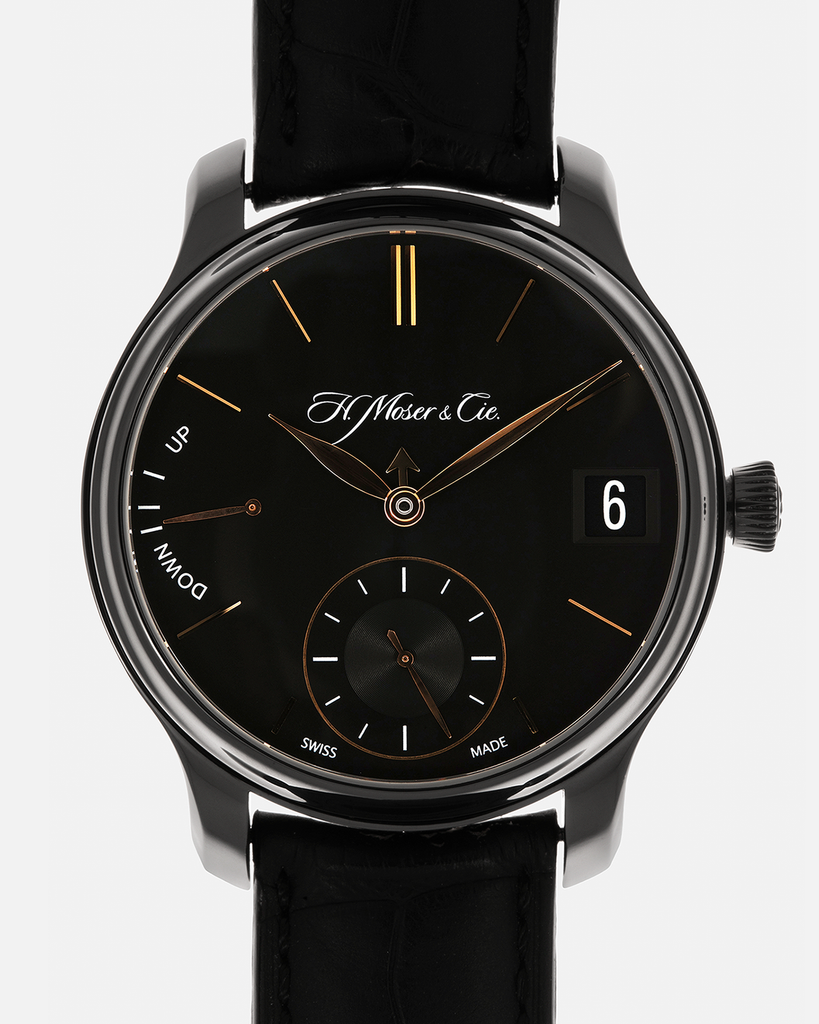 H.Moser & Cie Endeavour Perpetual Calendar Black Edition Watch | S.Song ...