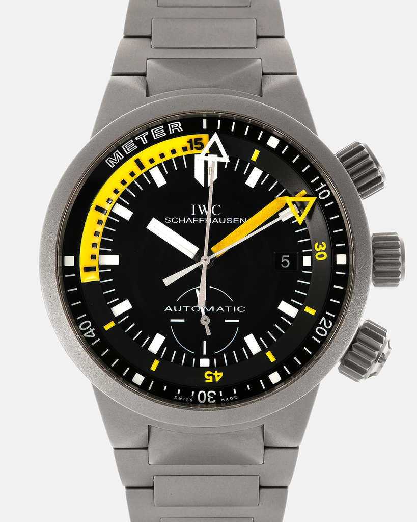 IWC 3527 Deep OneTitanium Watch | S.Song Timepieces – S.Song Watches