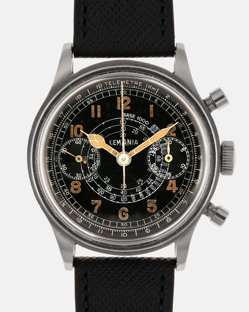 Lemania 15TL Snail Dial Chronograph Military Vintage Watch | S.Song ...