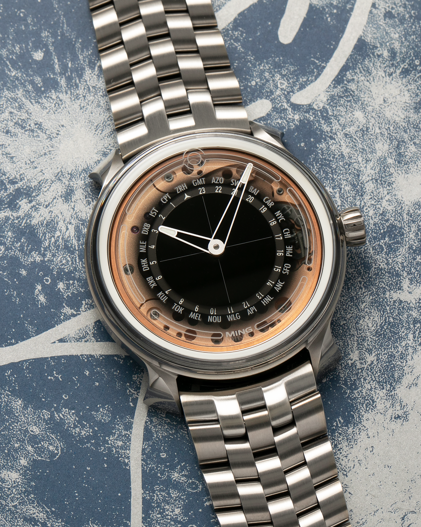 MING Watches 19.02 World Time Watch Maldives Ming Thein | S.Song ...