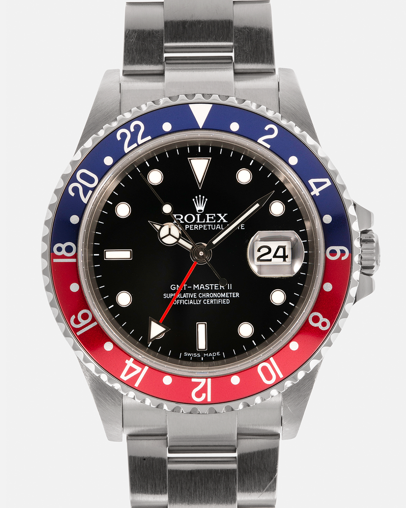 Rolex GMT-Master II 16710 Pepsi ‘Error / Stick Dial’ Watch | S.Song ...
