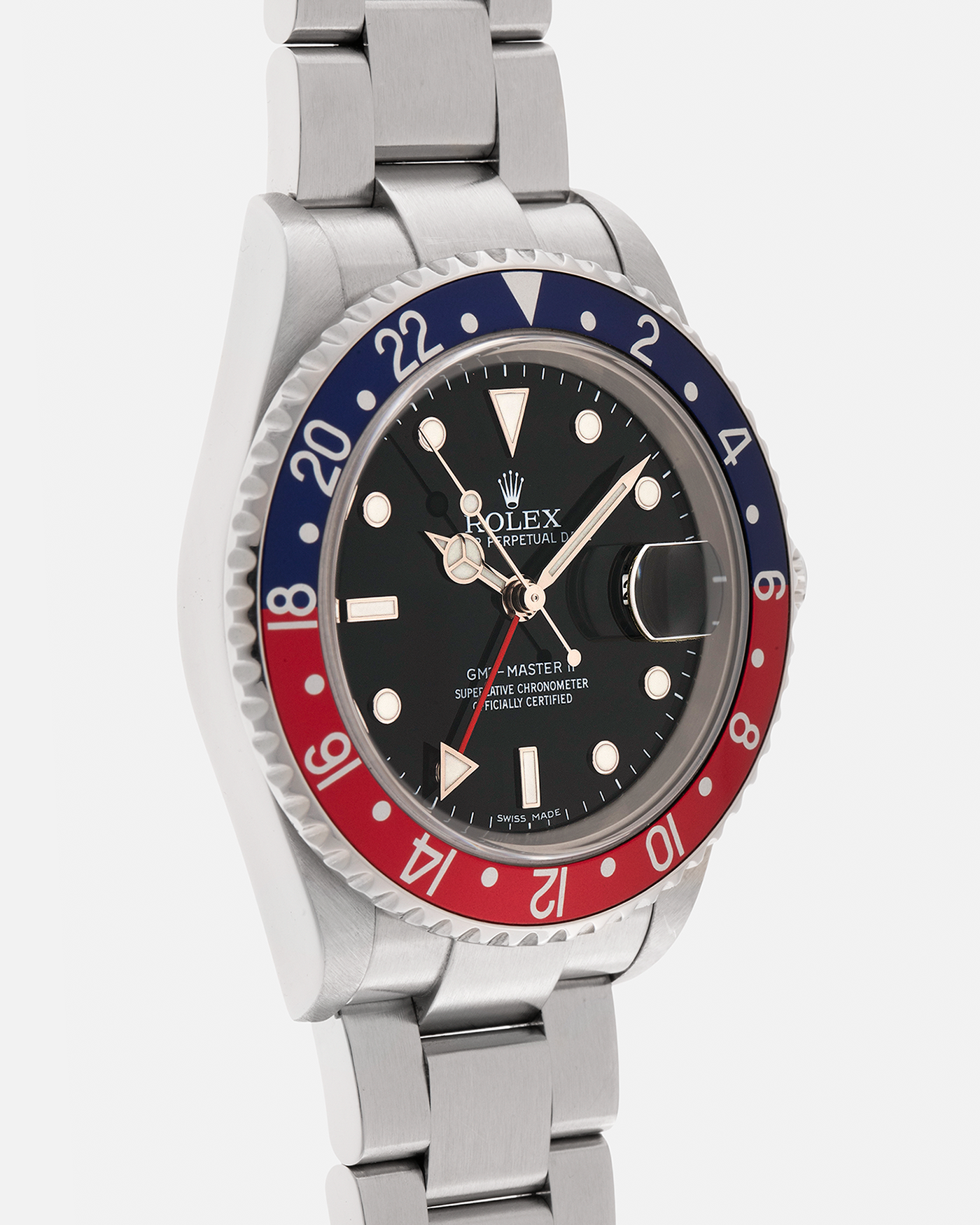 Rolex GMT-Master II 16710 Pepsi ‘Error / Stick Dial’ Watch | S.Song ...