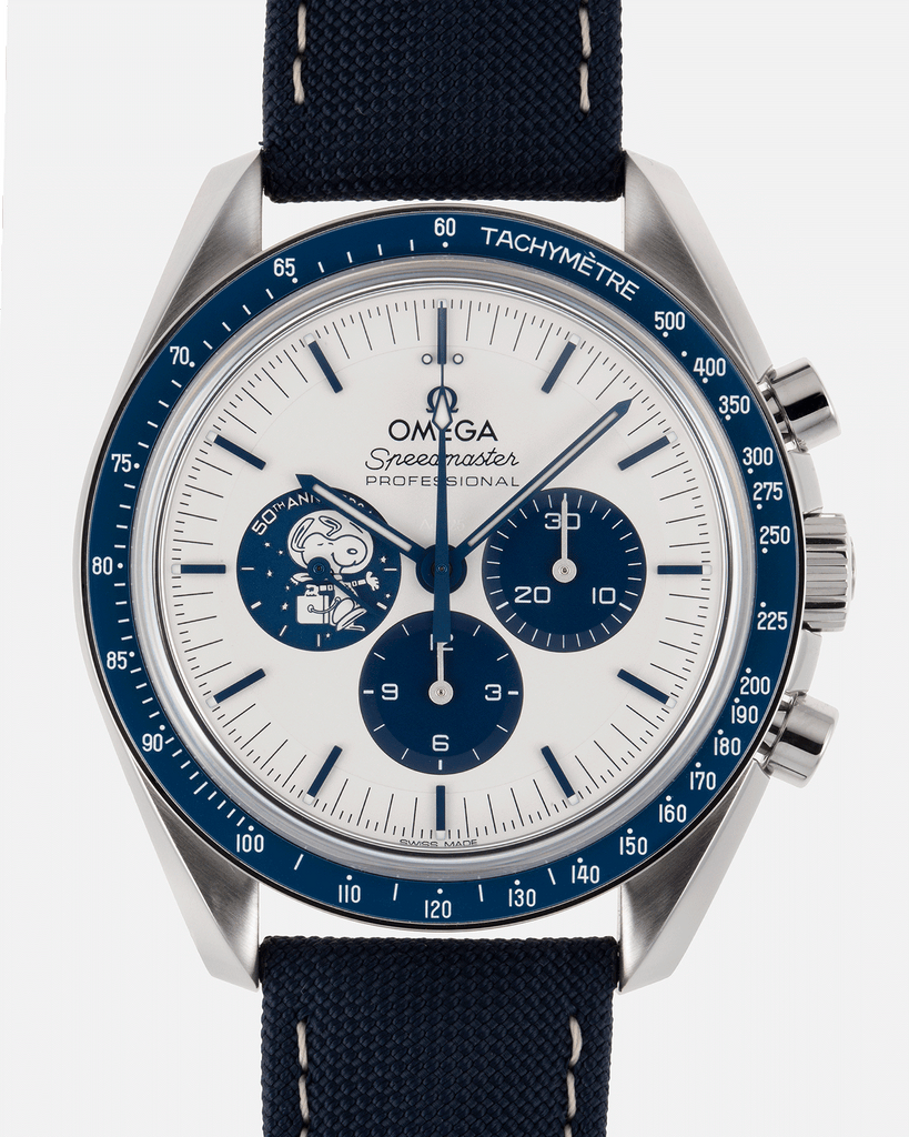 Omega Speedmaster Silver Snoopy Award 50th Anniversary NASA Watch | S ...