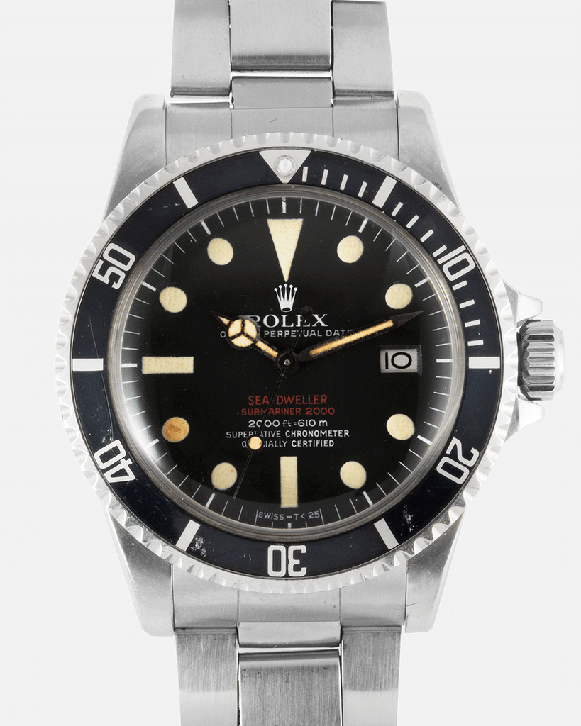 Rolex Double Red Sea Dweller Mk IV Sport Diver Watch | S.Song Vintage ...