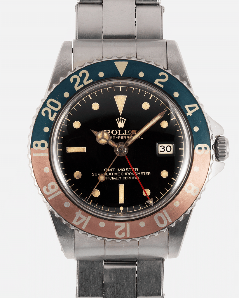 Rolex GMT-Master Ref. 1675 PCG Exclamation Gilt Vintage Sport Watch | S ...