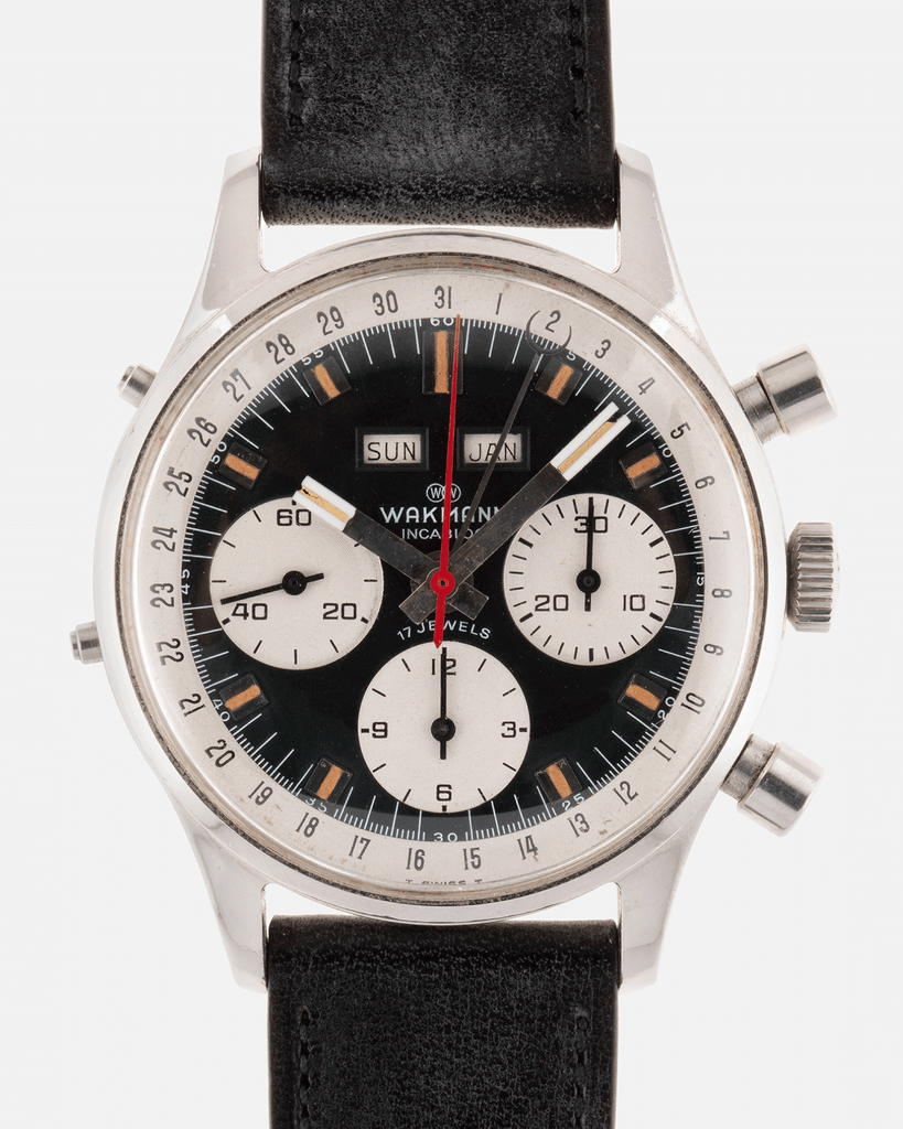 Wakmann Triple Calendar Chronograph 37mm Vintage Watch | S.Song Vintage ...